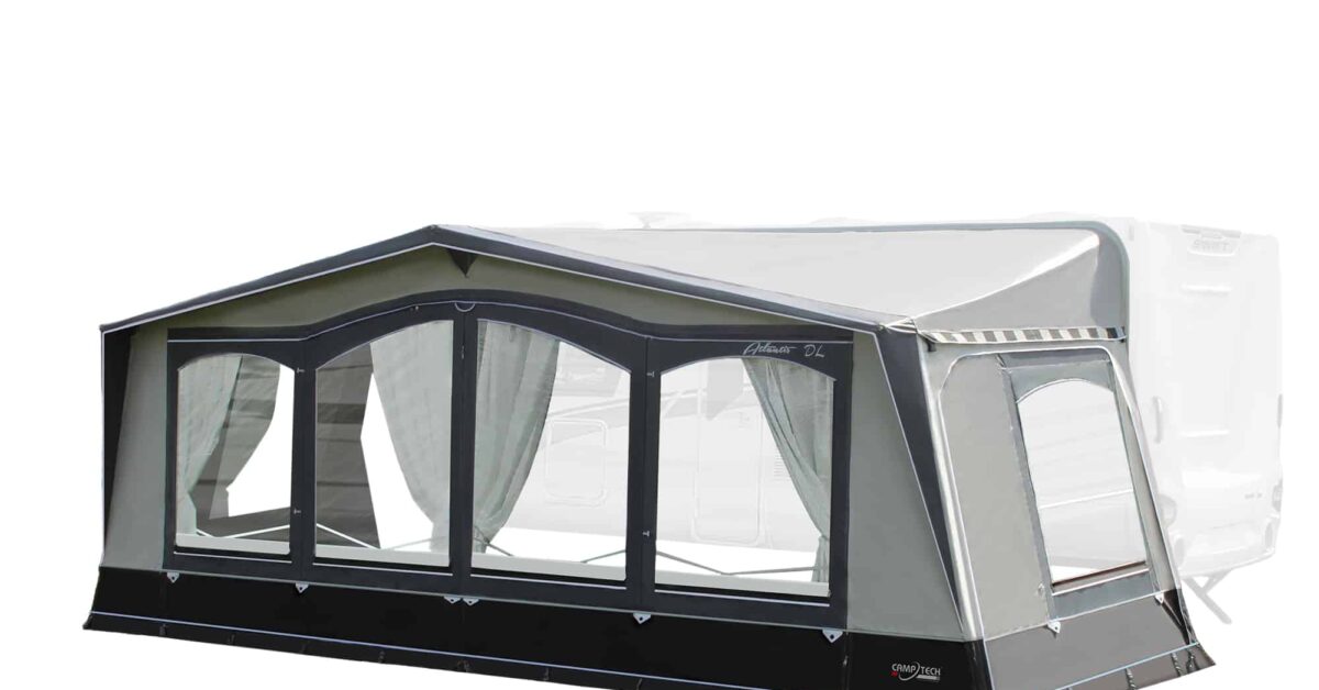 Camptech Atlantis DL Seasonal Pole Awning - Golden Castle