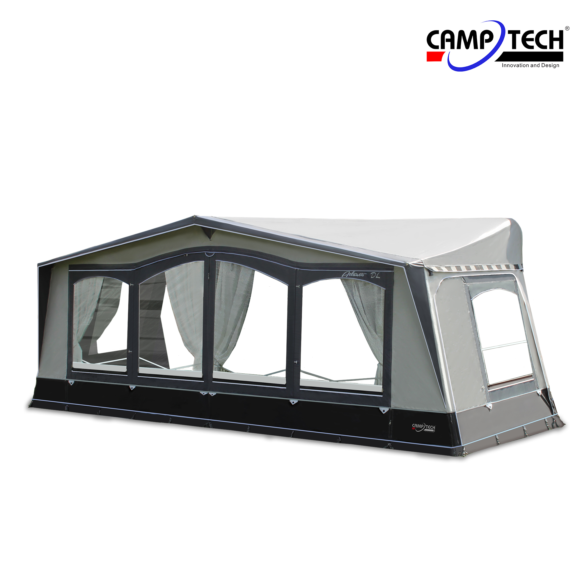 Camptech Atlantis DL Seasonal Pole Awning - Golden Castle