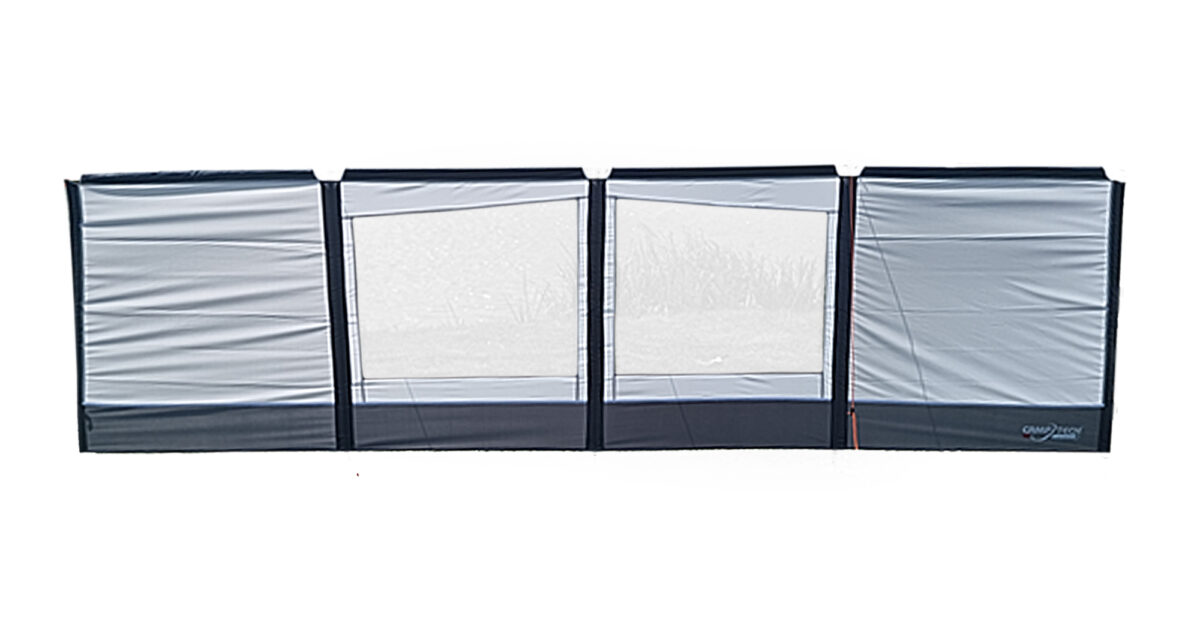 Camptech Carnival Pole Windbreak - Golden Castle