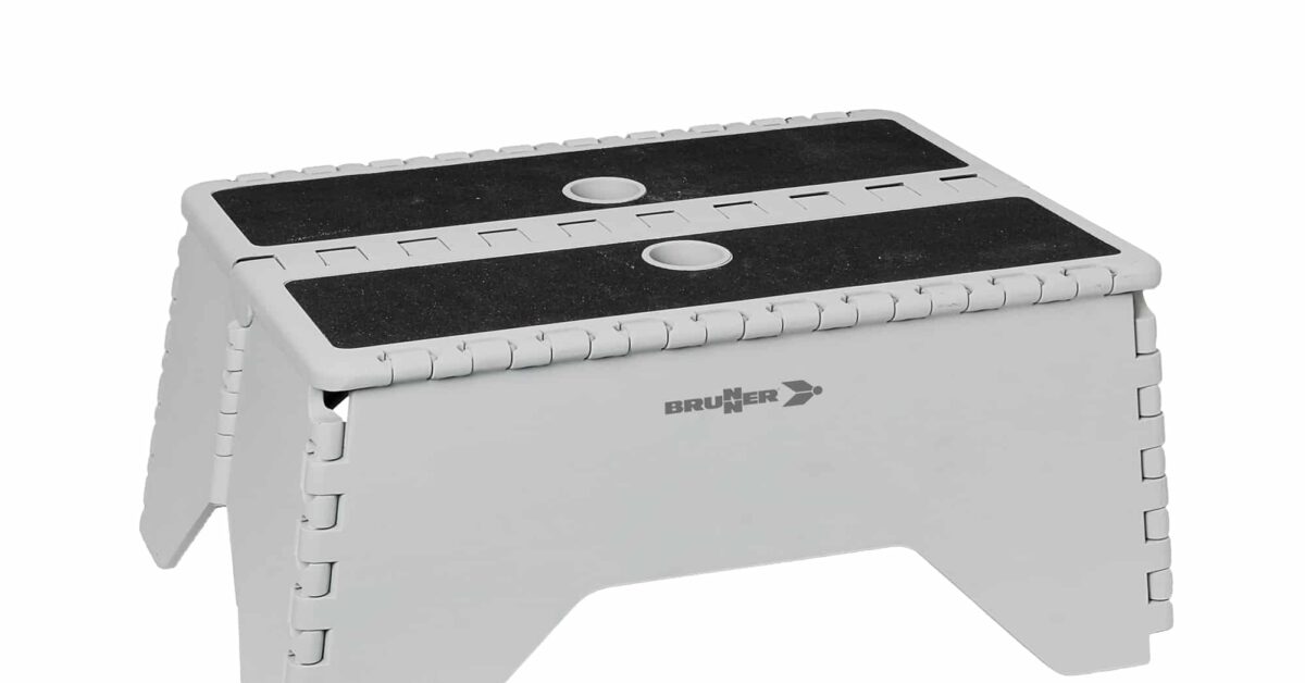 Brunner Rialto Caravan / Motorhome Folding Step - Golden Castle