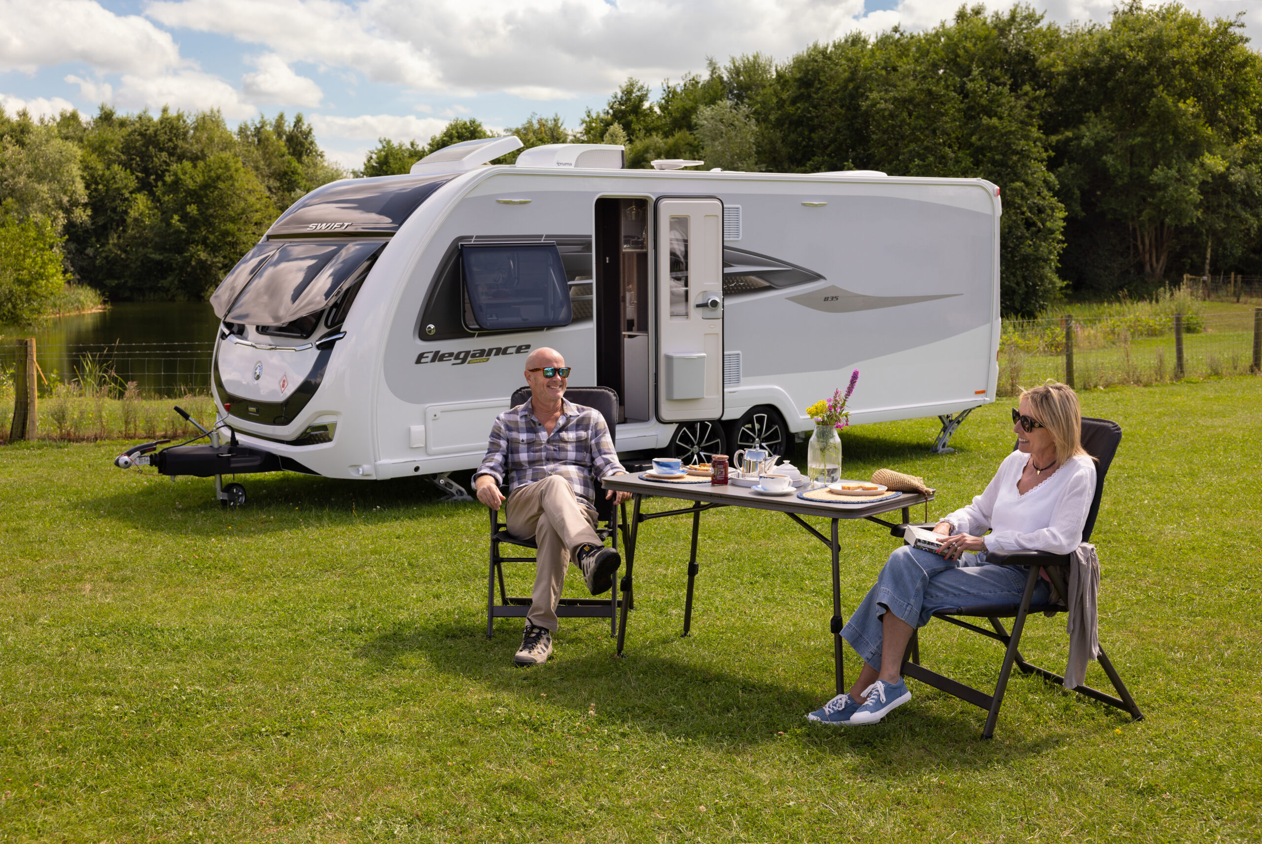 Swift Elegance Grande 850– 2026 Caravan - Golden Castle