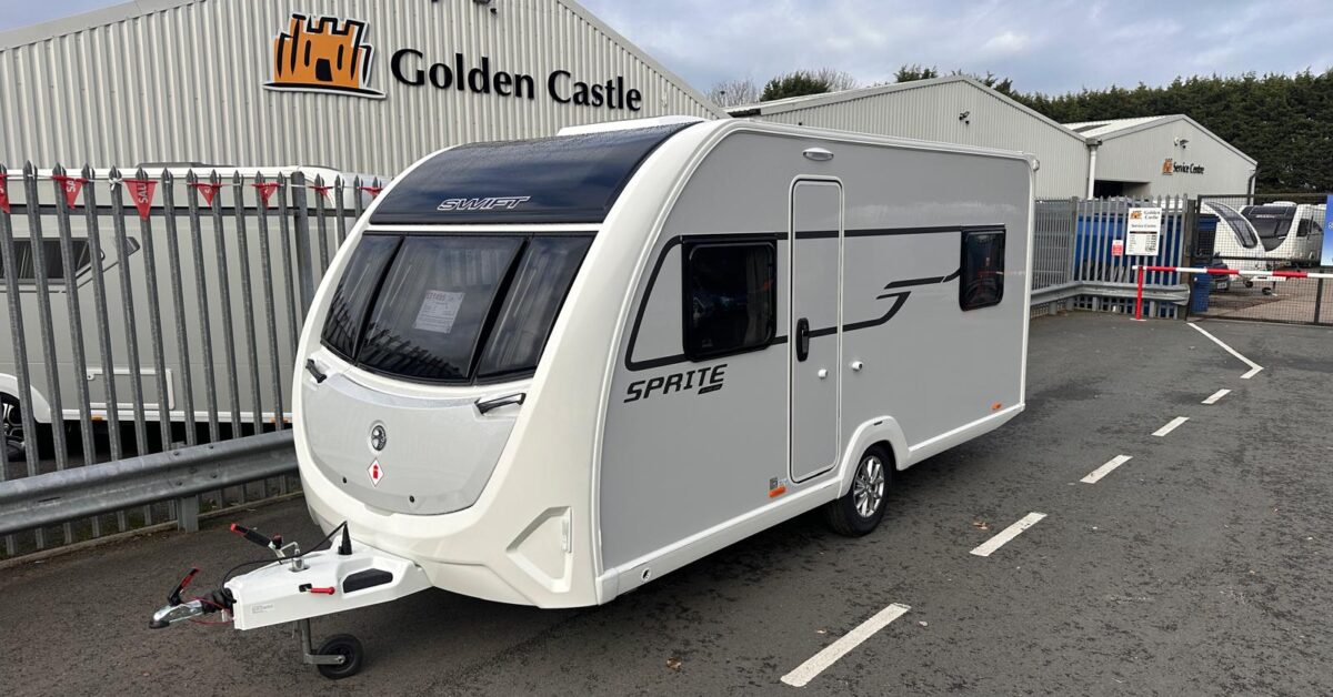 Swift Sprite Alpine 4 DB- 2026 Caravan - Golden Castle