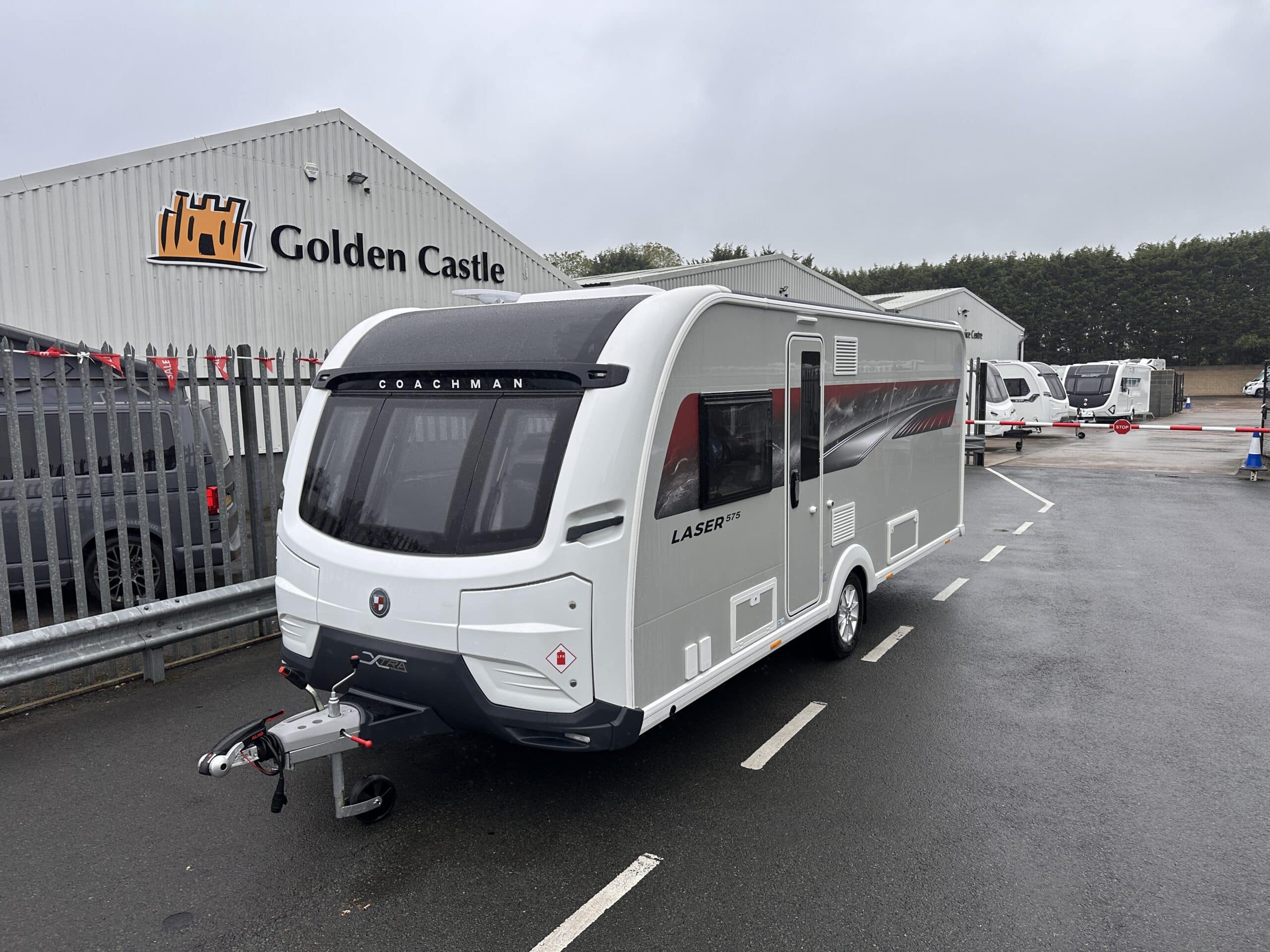 Coachman Laser 575 Xtra – 2026 Caravan - Golden Castle