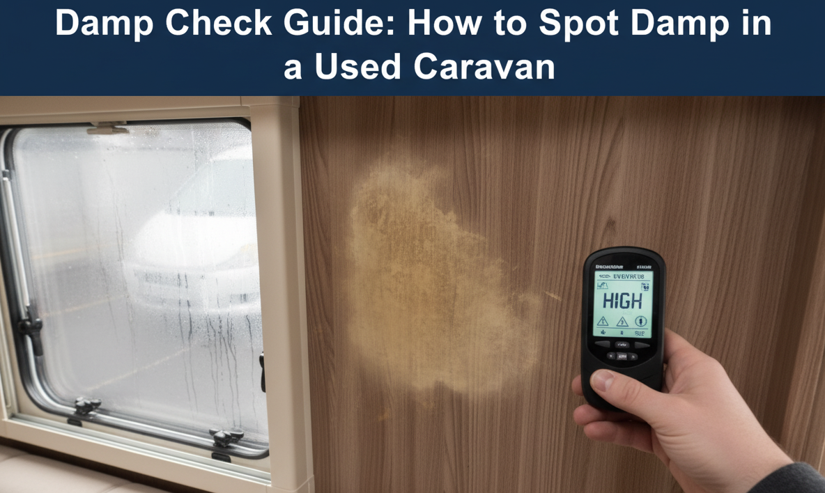 Damp Check Guide: How to Spot Damp in a Used Caravan - Golden Castle